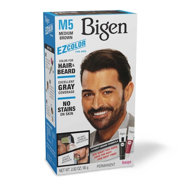 EZColor For Men M5 Medium Brown Permanent 80gm | Serina Cosmetics