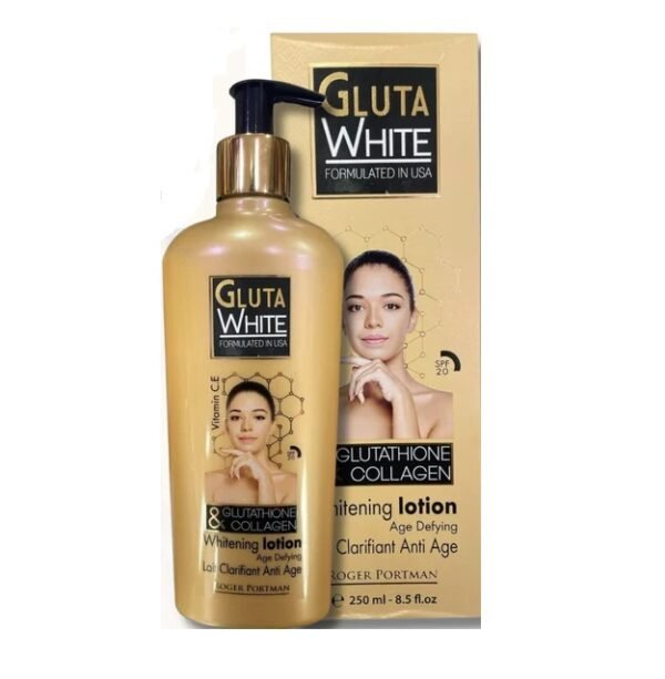 Gluta White Glutathione & Collagen Whitening Body Lotion 250ml | Serina ...